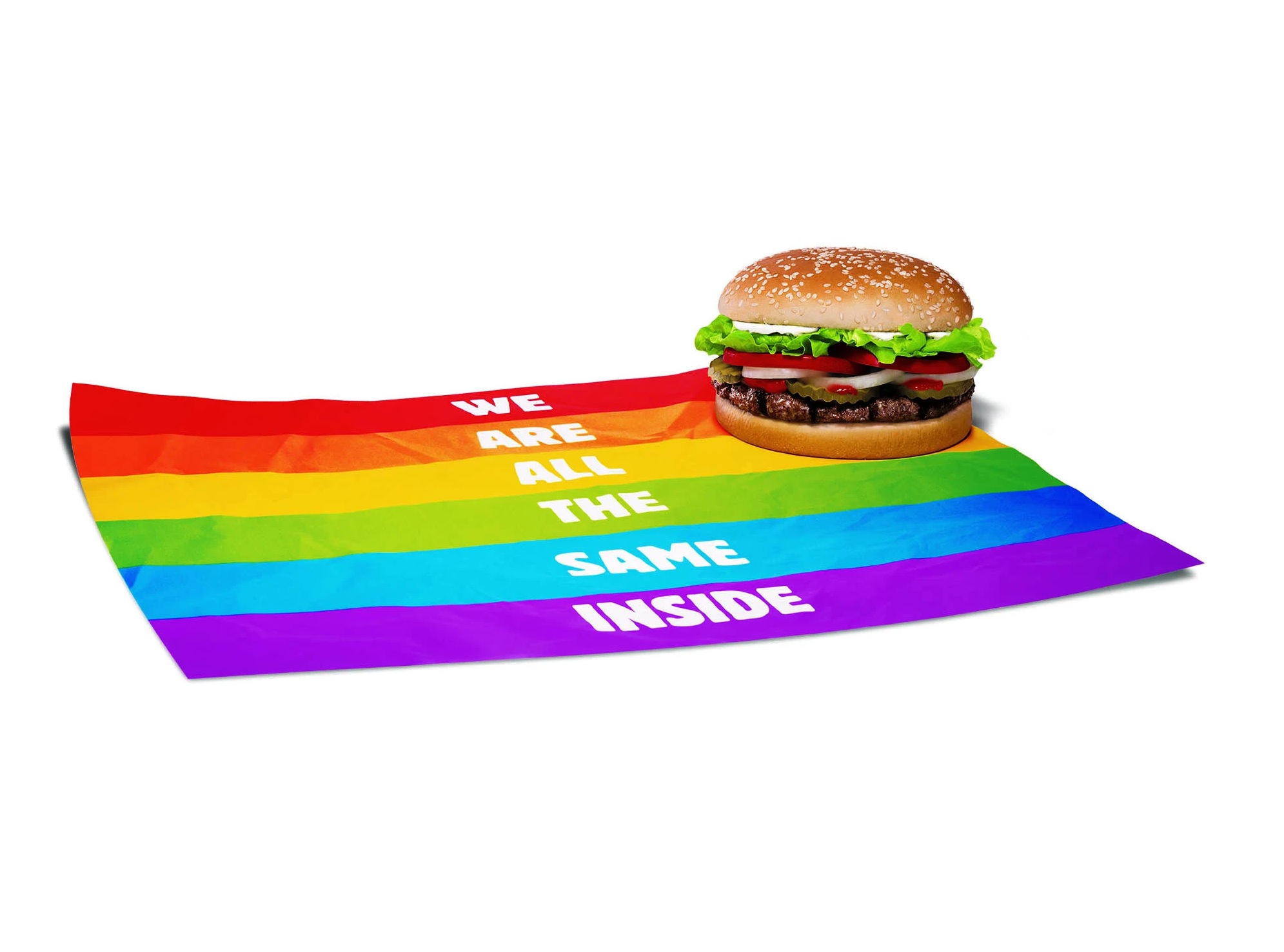 Különleges hamburgerrel áll ki a Pride mellett a Burger King | PinkDex ...